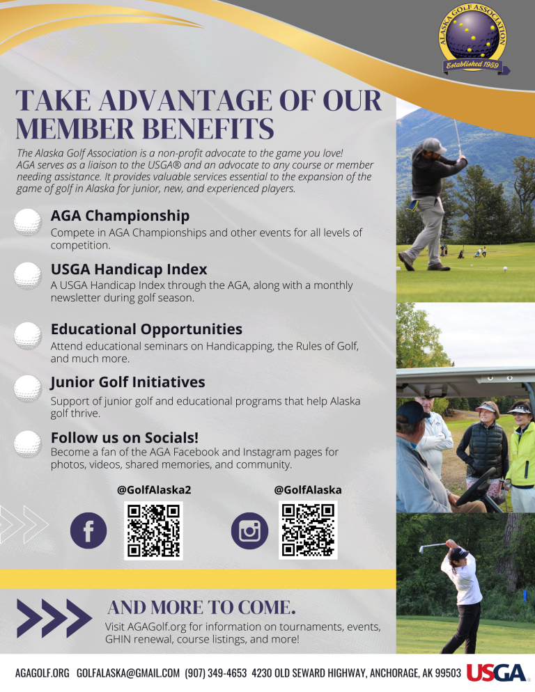 AGA Membership – Alaska Golf Association